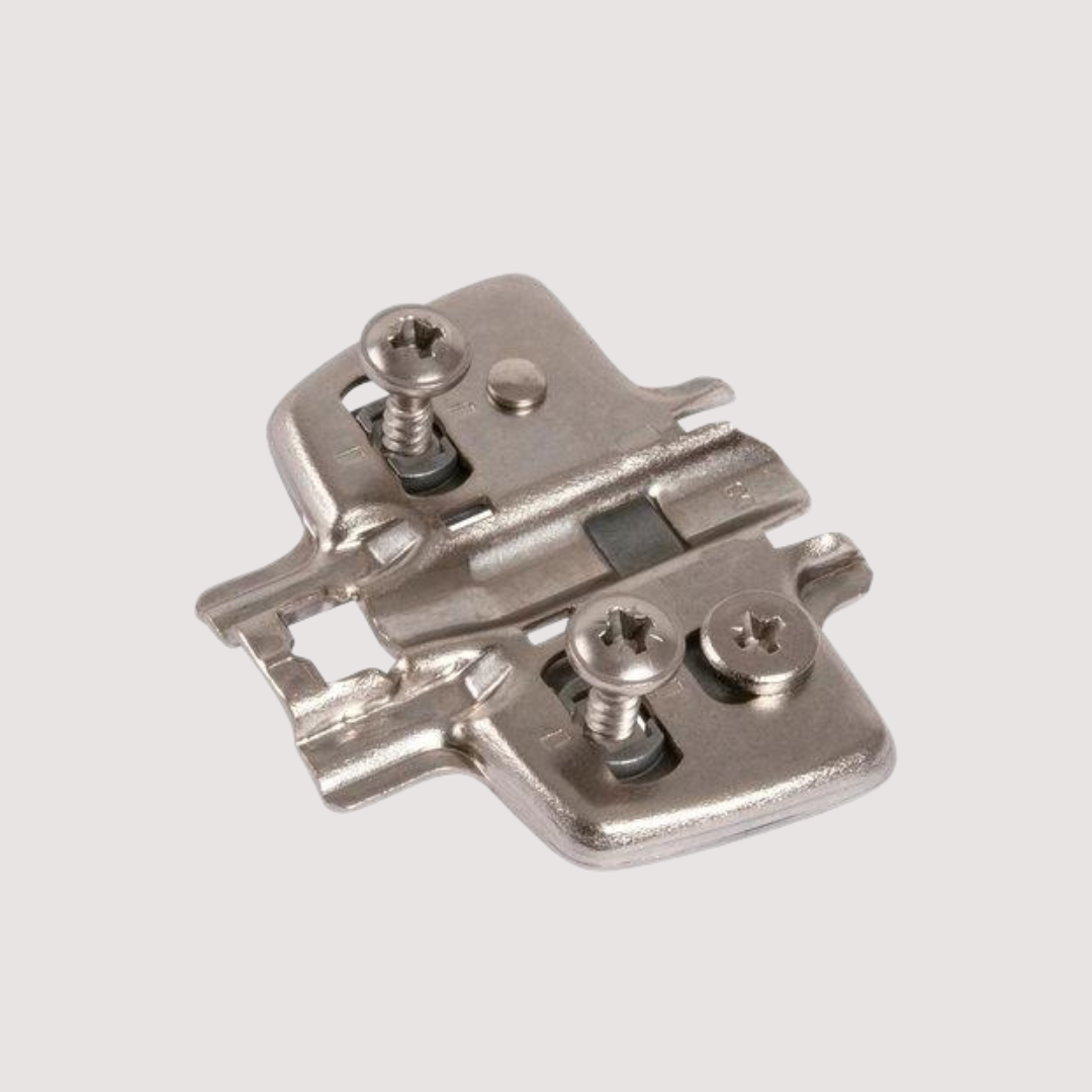 Cross mounting plate with direct height adjustment, Nickel plated HTT-