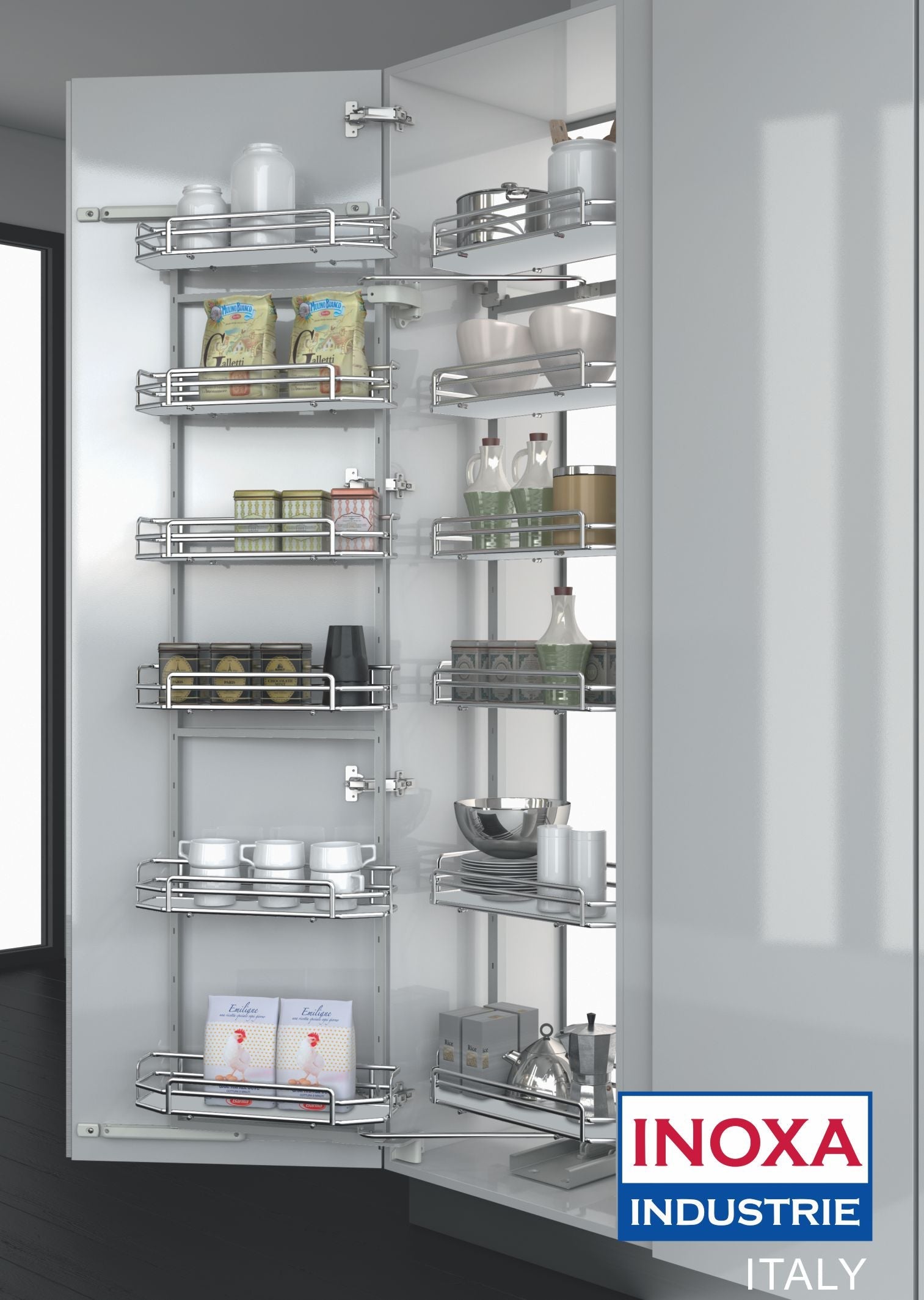 INOXA Double Pantry Unit (XLU-808)